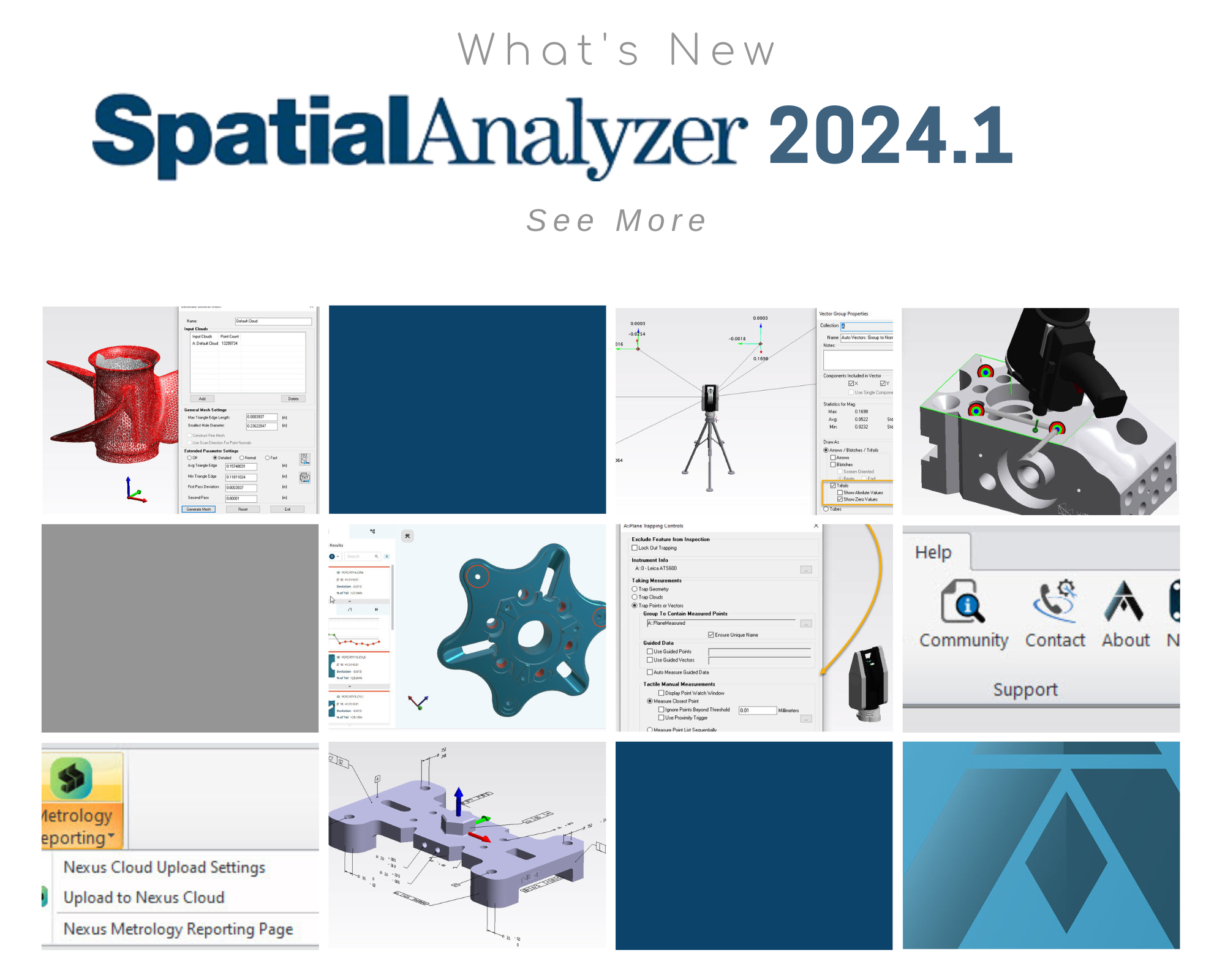 What's New in SpatialAnalyzer | SpatialAnalyzer